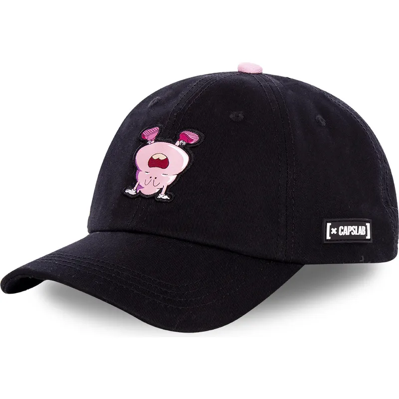 Capslab Curved Brim Poop-Boy POO2 Dr. Slump Black Snapback Cap ...