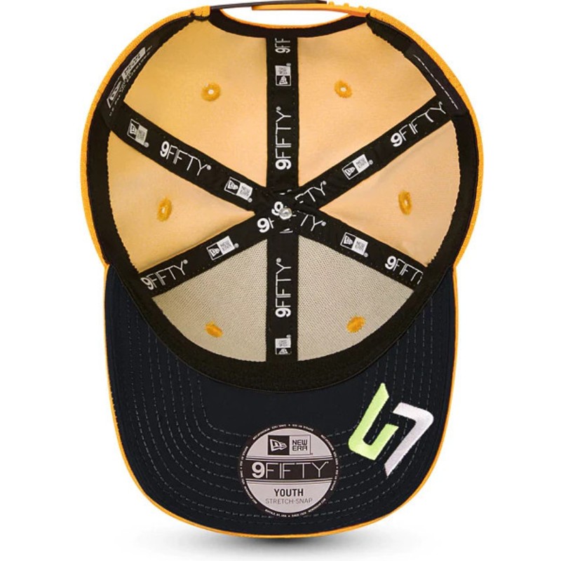 New Era Curved Brim Youth 9FIFTY Stretch Snap Lando Norris McLaren ...