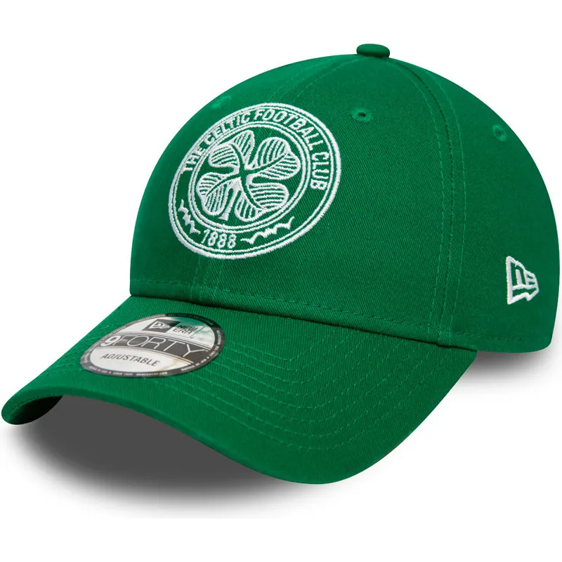 New Era Curved Brim 9FORTY Celtic Football Club Scottish Premiership ...