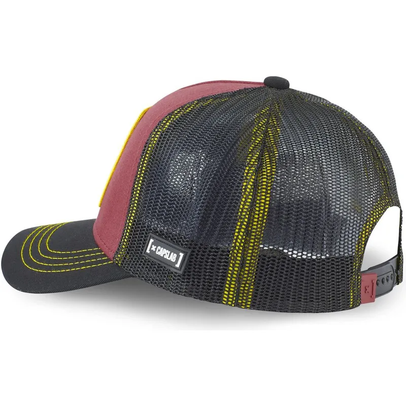 Gorra trucker roja y negra Hisoka Morow HIS1 Hunter x Hunter de Capslab: Caphunters.ca