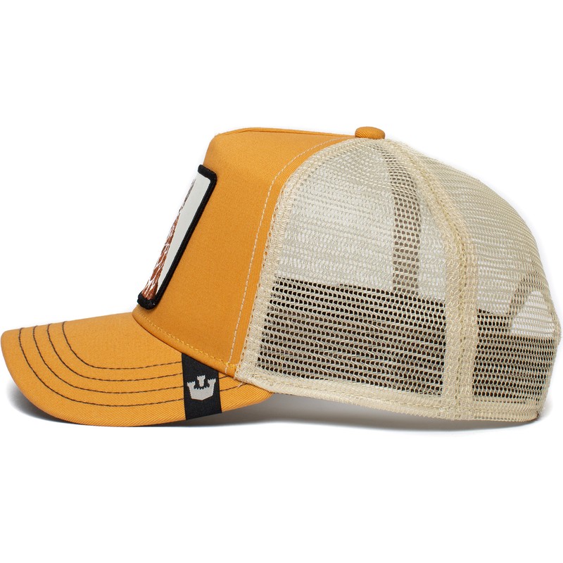 Goorin Bros. Giraffe So High The Farm Yellow Trucker Hat: Caphunters.ca