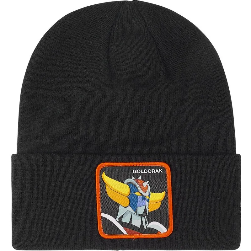 Capslab Robot Grendizer Goldorak BON GOL1 Black Beanie: Caphunters.ca