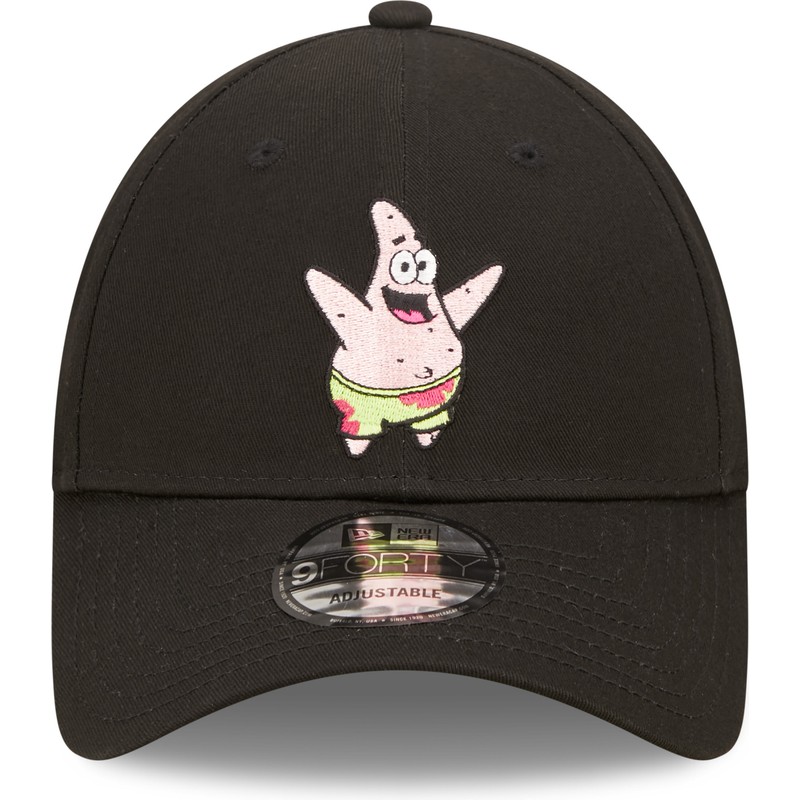 New Era Curved Brim Patrick Star 9FORTY SpongeBob SquarePants Black ...
