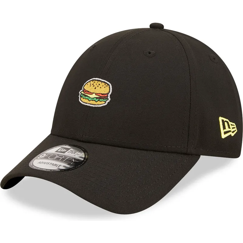 New Era Curved Brim Good Burger Good Life 9FORTY Food Icon Black ...