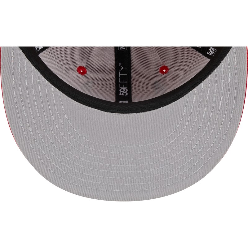 New Era Flat Brim 59FIFTY Draft Edition 2023 Chicago Bulls NBA Red ...