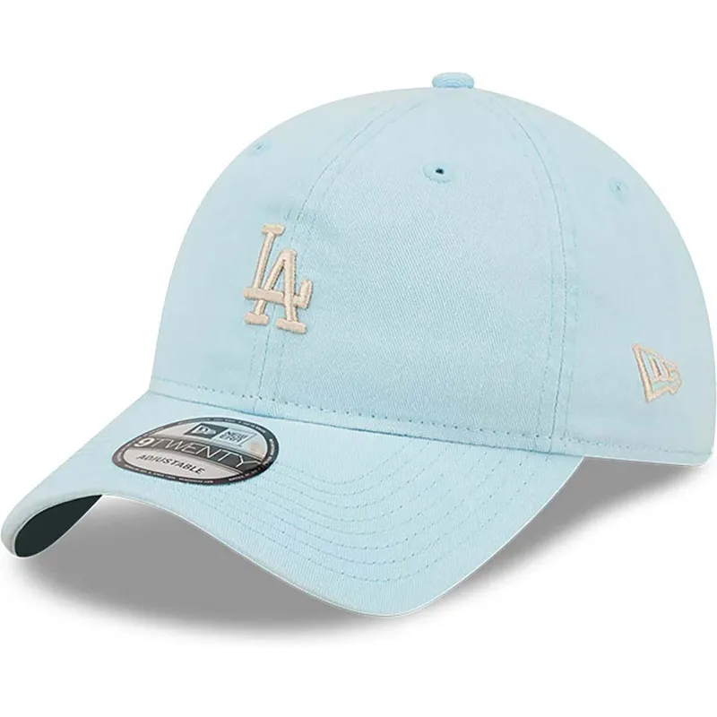 New Era Curved Brim 9TWENTY Mini Logo Los Angeles Dodgers MLB Light ...