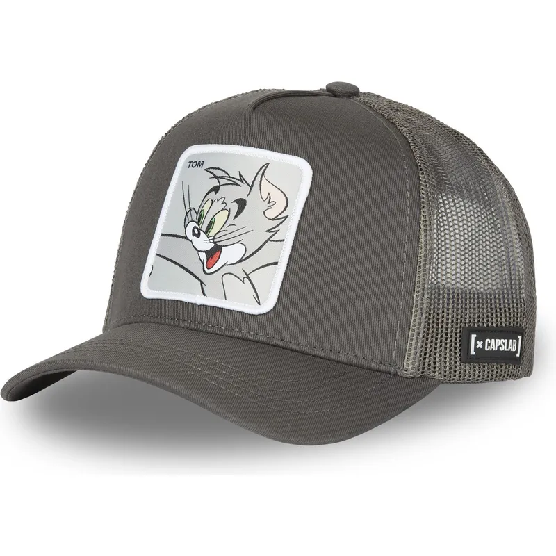 Capslab Tom TOM Looney Tunes Grey Trucker Hat: Caphunters.ca