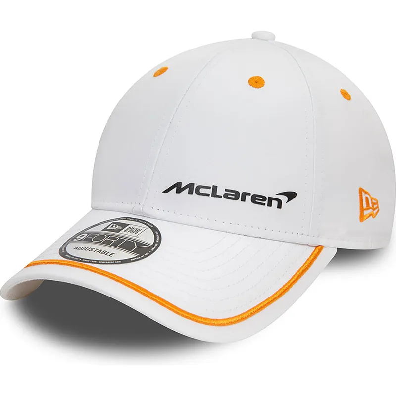 New Era Curved Brim 9FORTY Contrast Piping McLaren Racing Formula 1 ...