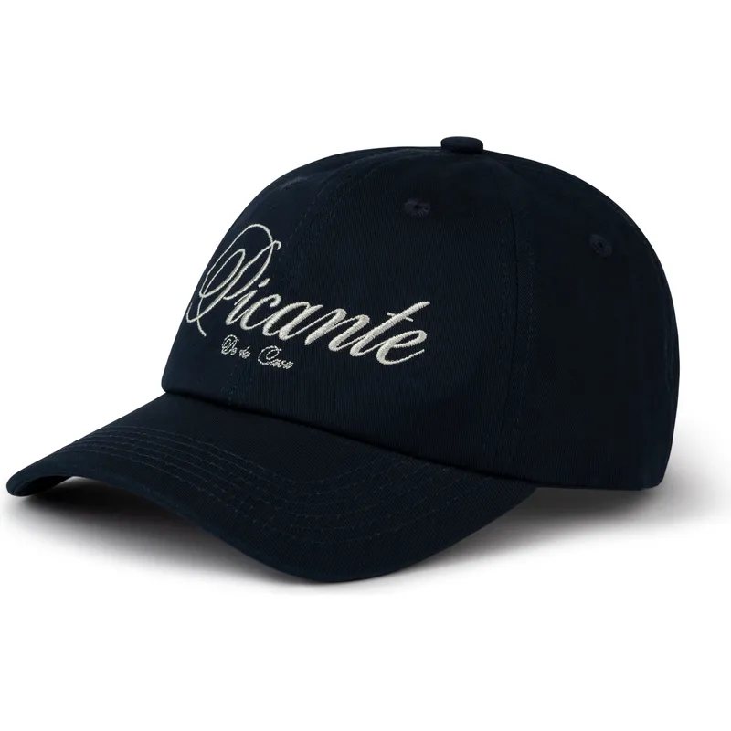 Pica Pica Curved Brim Picante De La Casa Navy Blue Adjustable Cap ...